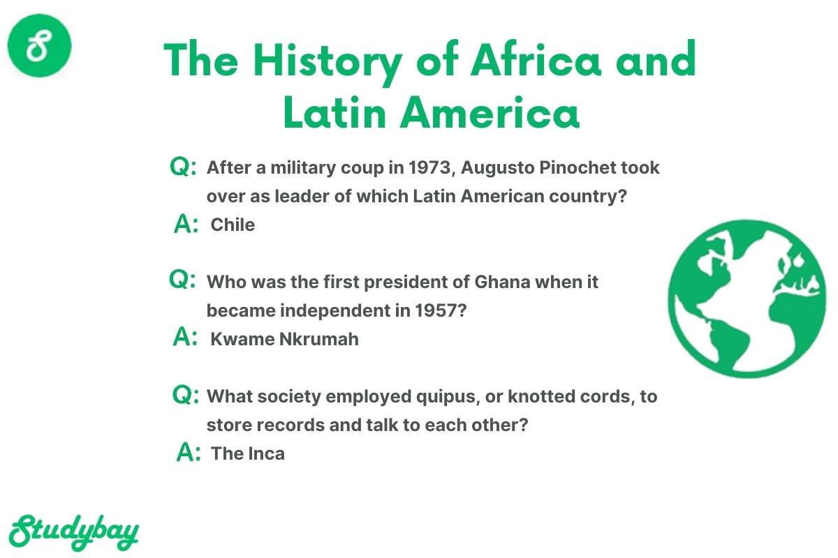 World History Trivia: The Ultimate Quiz Game [With Answers]